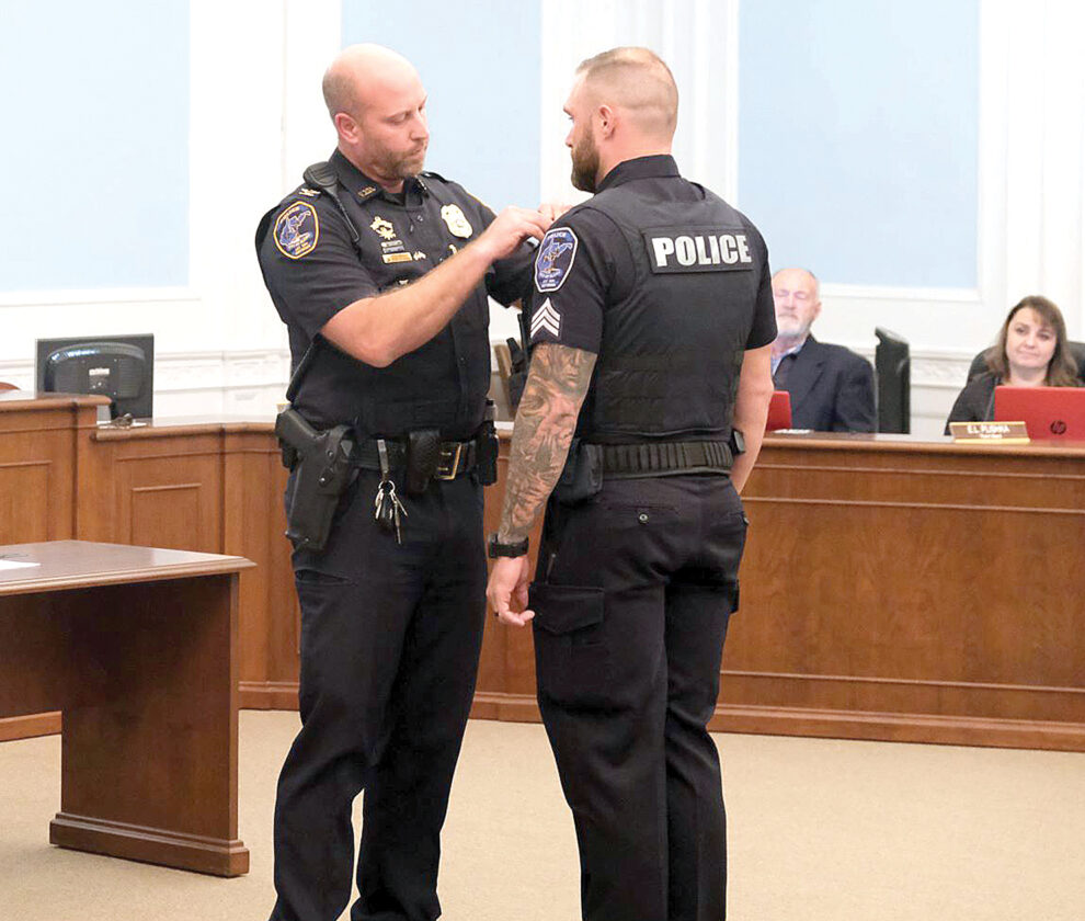 Elkins Police Promotion | News, Sports, Jobs - The Intermountain